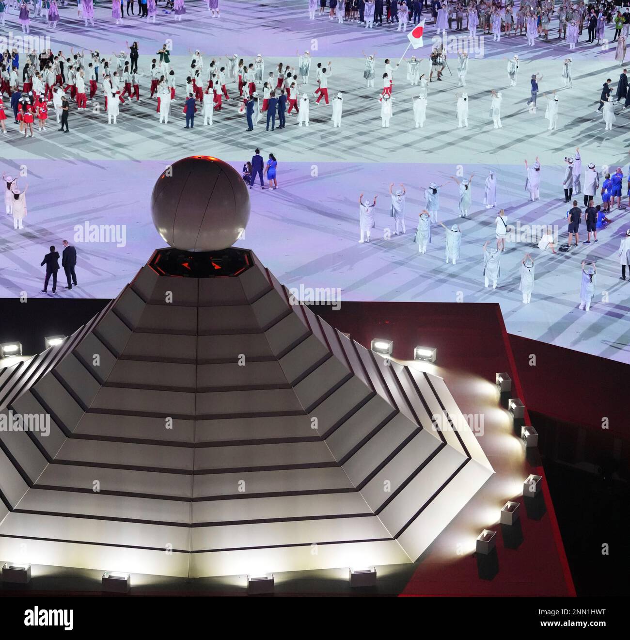 The Opening Ceremony of the Tokyo 2020 Olympic Games is held at ...