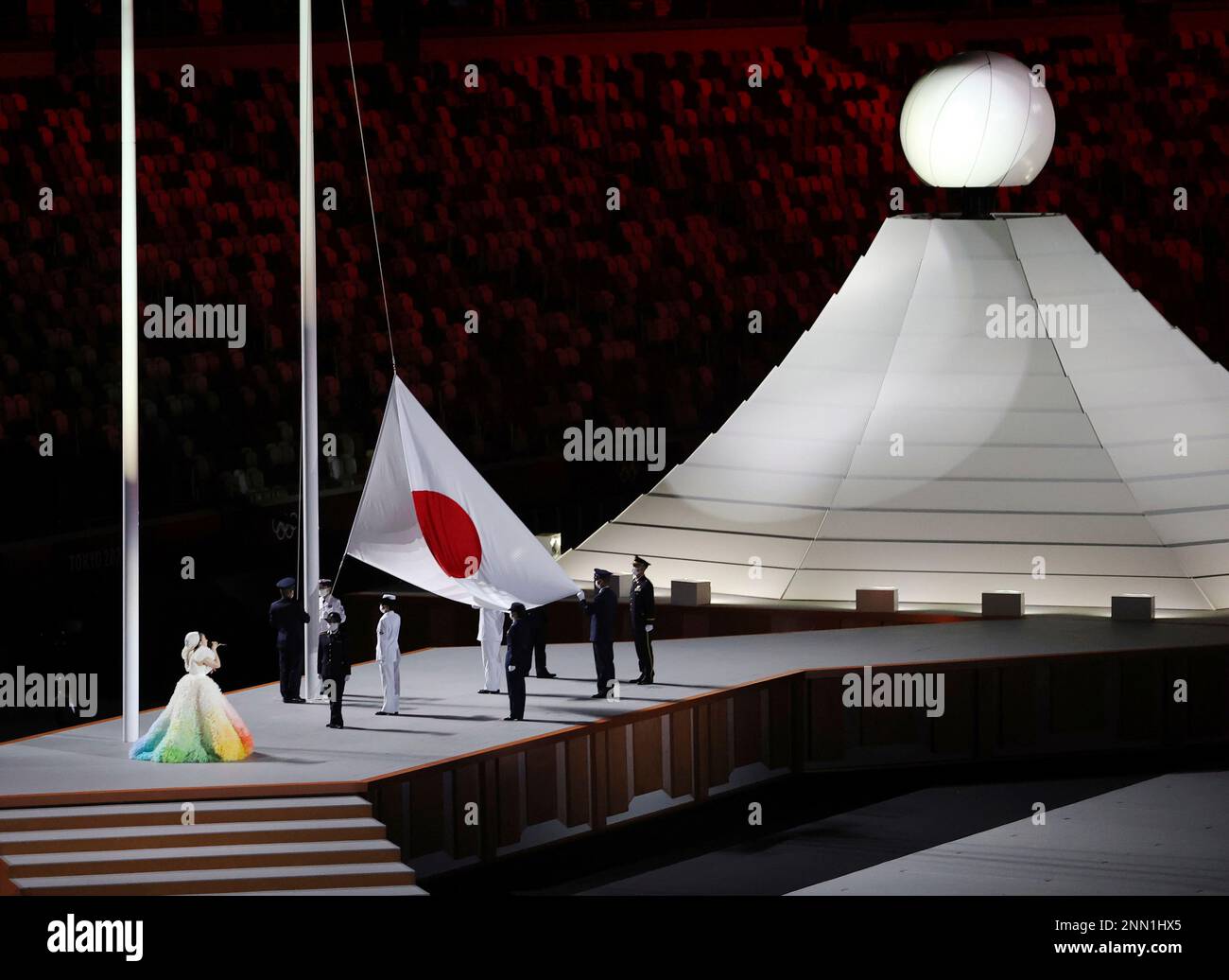 The Opening Ceremony of the Tokyo 2020 Olympic Games is held at ...