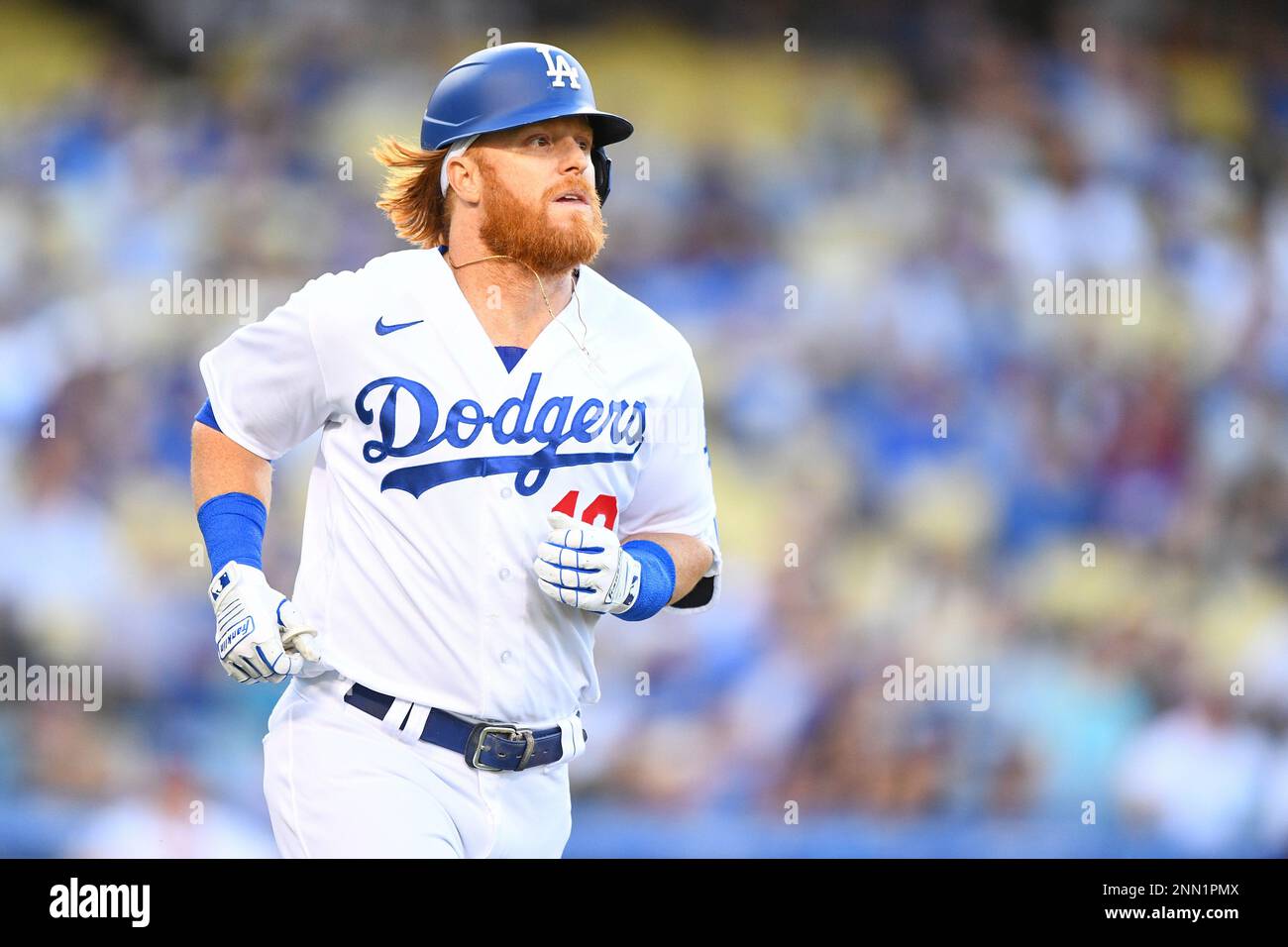 LOS ANGELES, CA - JULY 20: Los Angeles Dodgers third baseman Justin ...