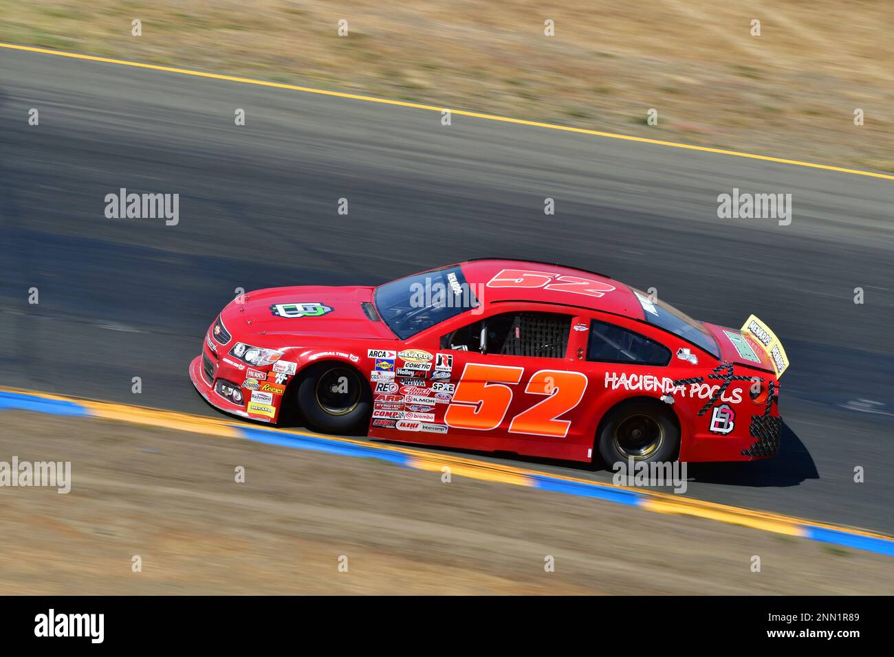 SONOMA, CA - JUNE 05: Ryan Philpott #52 (Hacienda Pools Chevrolet ...
