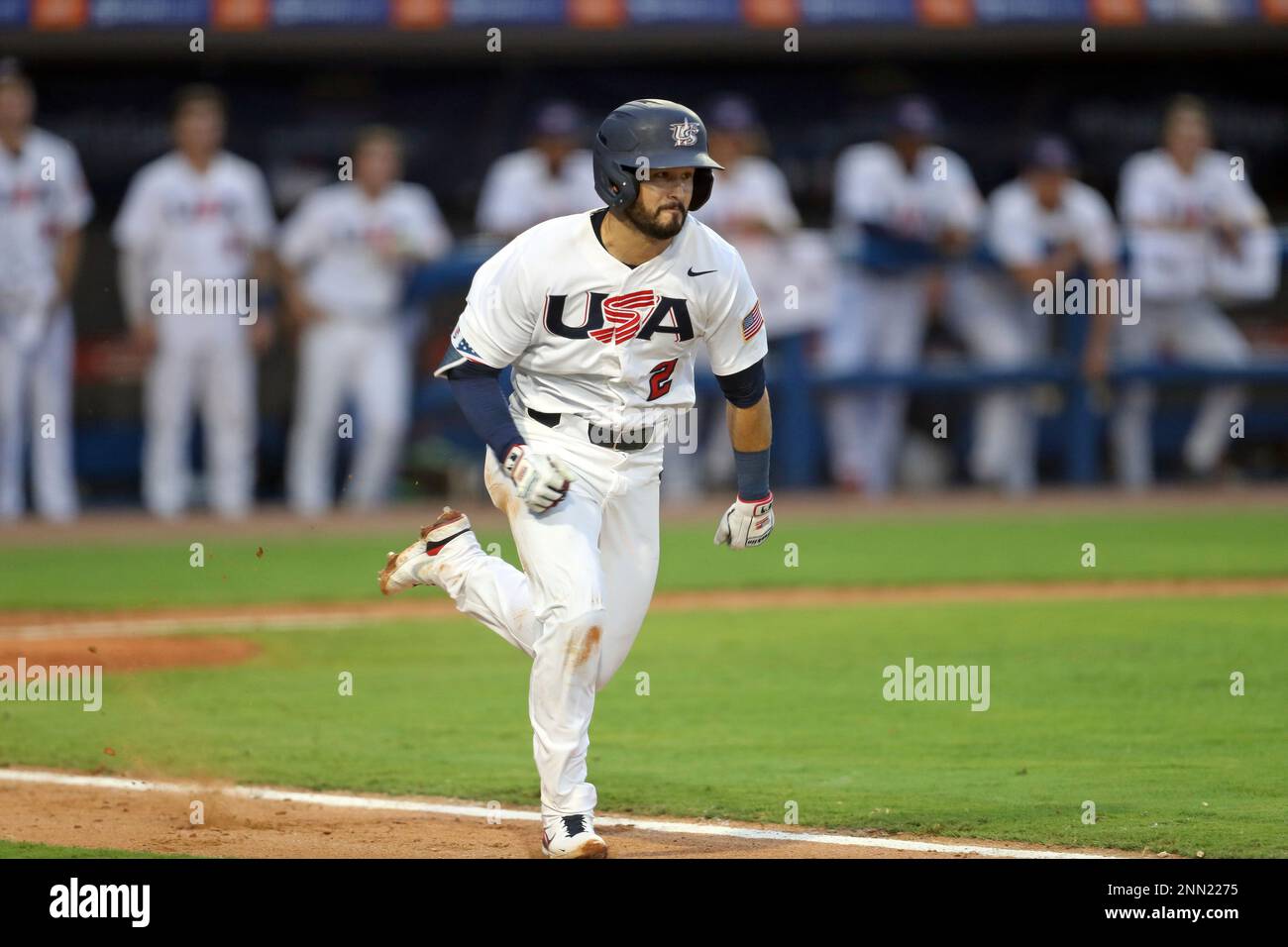 Team USA Eddy Alvarez during a game against Puerto Rico. (Photo/Tom ...