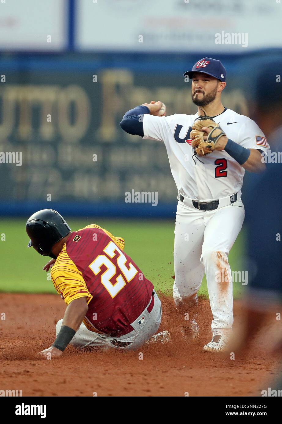 Team USA Eddy Alvarez during a game against Puerto Rico. (Photo/Tom ...