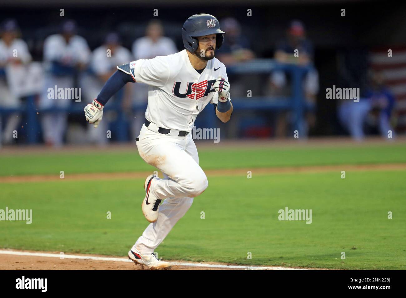 Team USA Eddy Alvarez during a game against Puerto Rico. (Photo/Tom ...