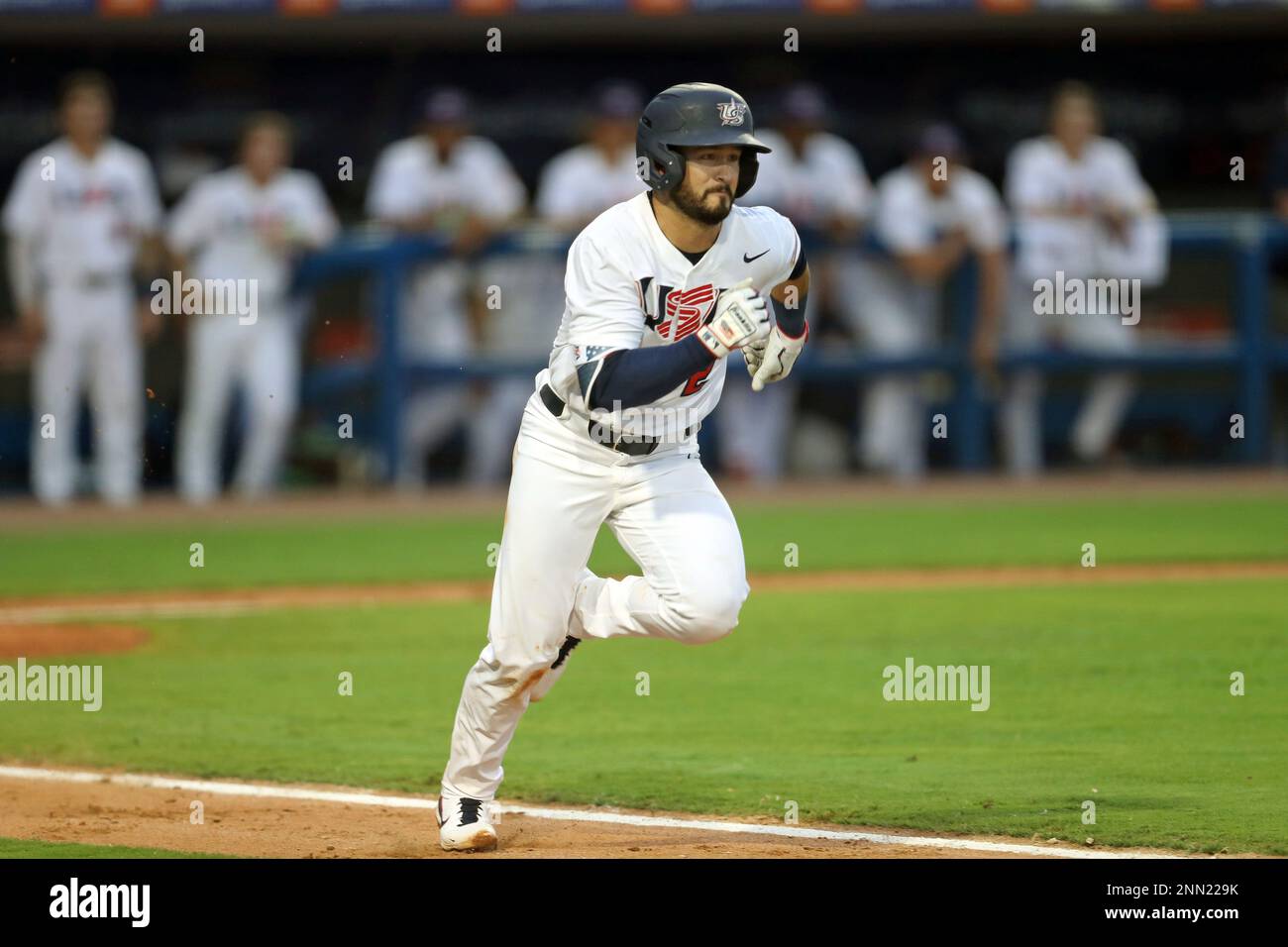Team USA Eddy Alvarez during a game against Puerto Rico. (Photo/Tom ...