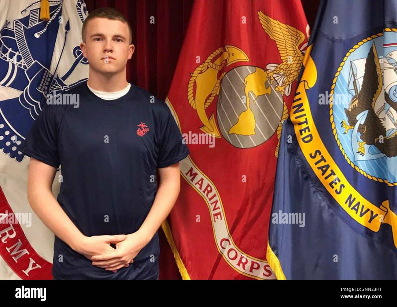 FILE- In this undated file photo provided by the U.S. Marine Corps ...