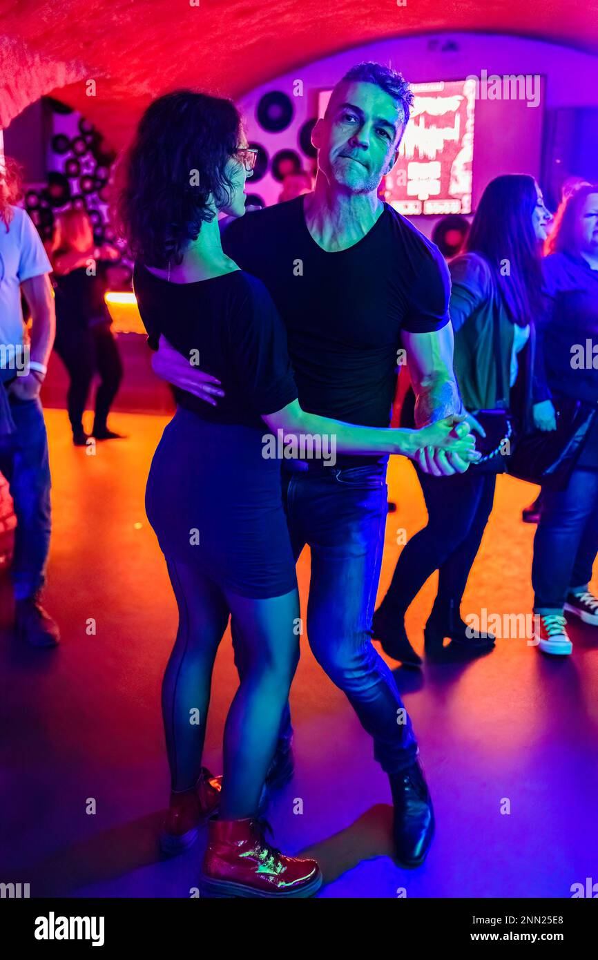 Rock concert, silhouettes , band crew people singers guitars Stock ...