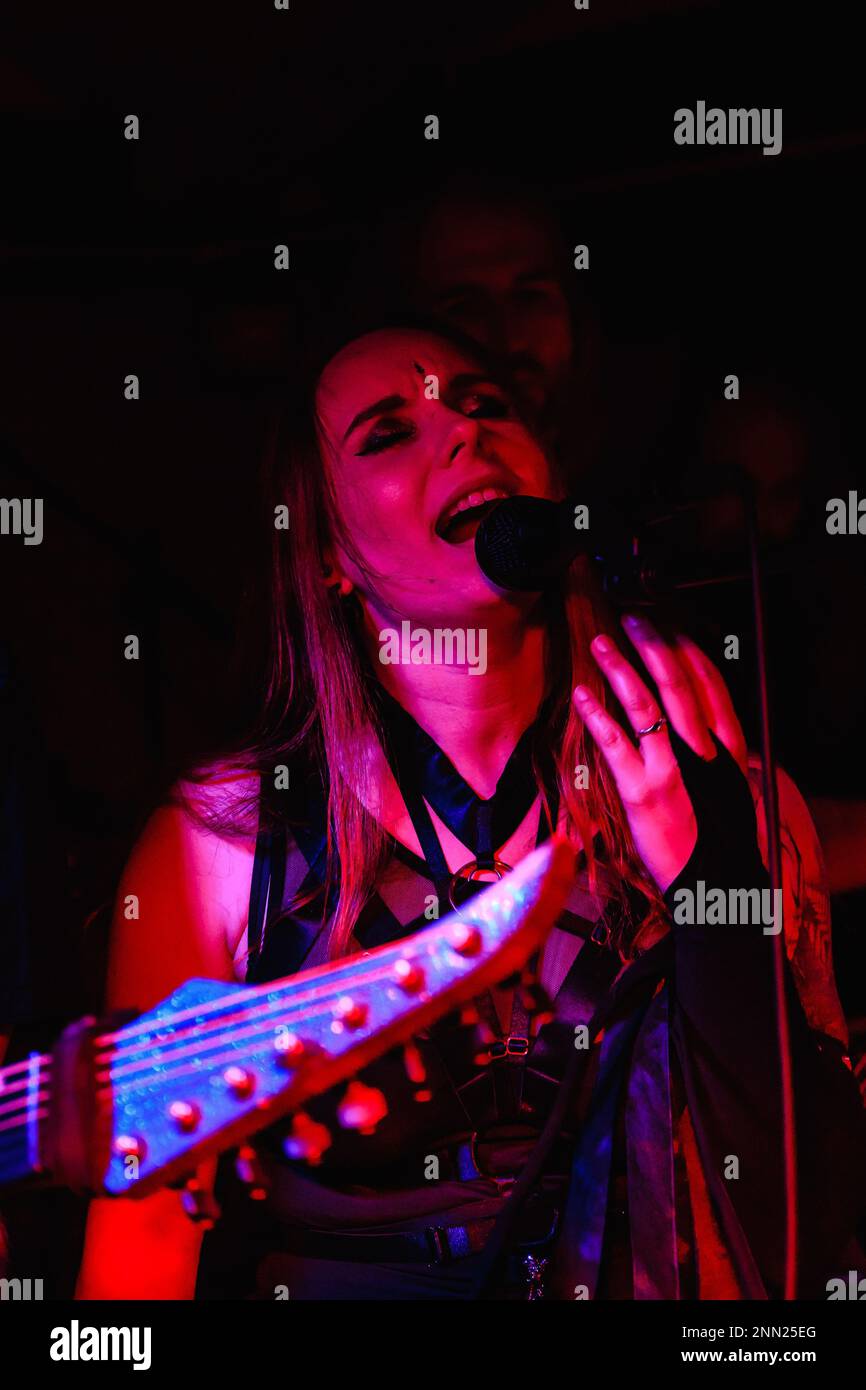 Rock concert, silhouettes , band crew people singers guitars Stock ...