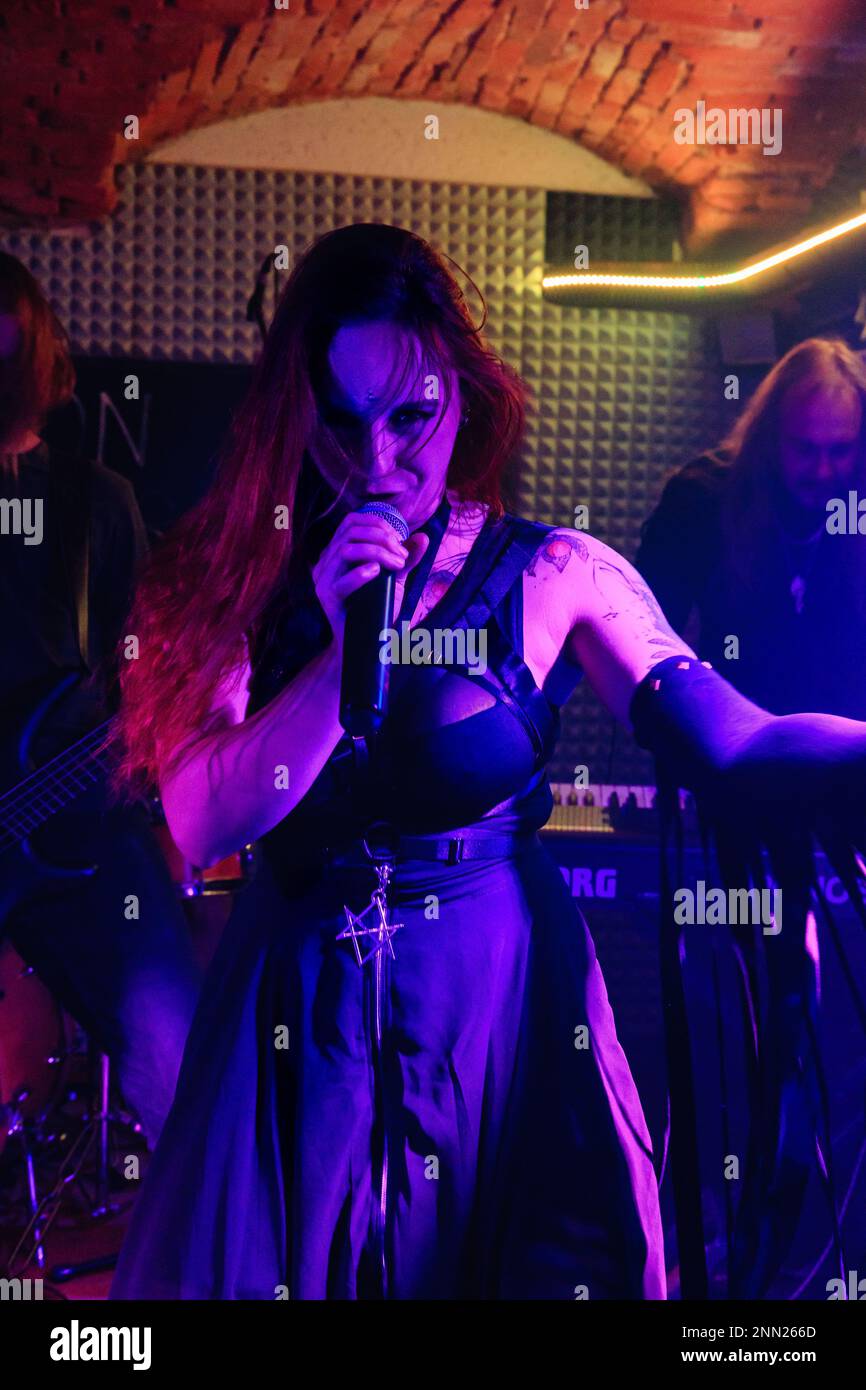 Rock concert, silhouettes , band crew people singers guitars Stock ...