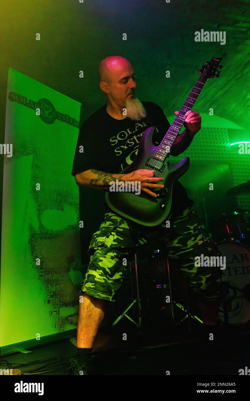 Rock concert, silhouettes , band crew people singers guitars Stock ...