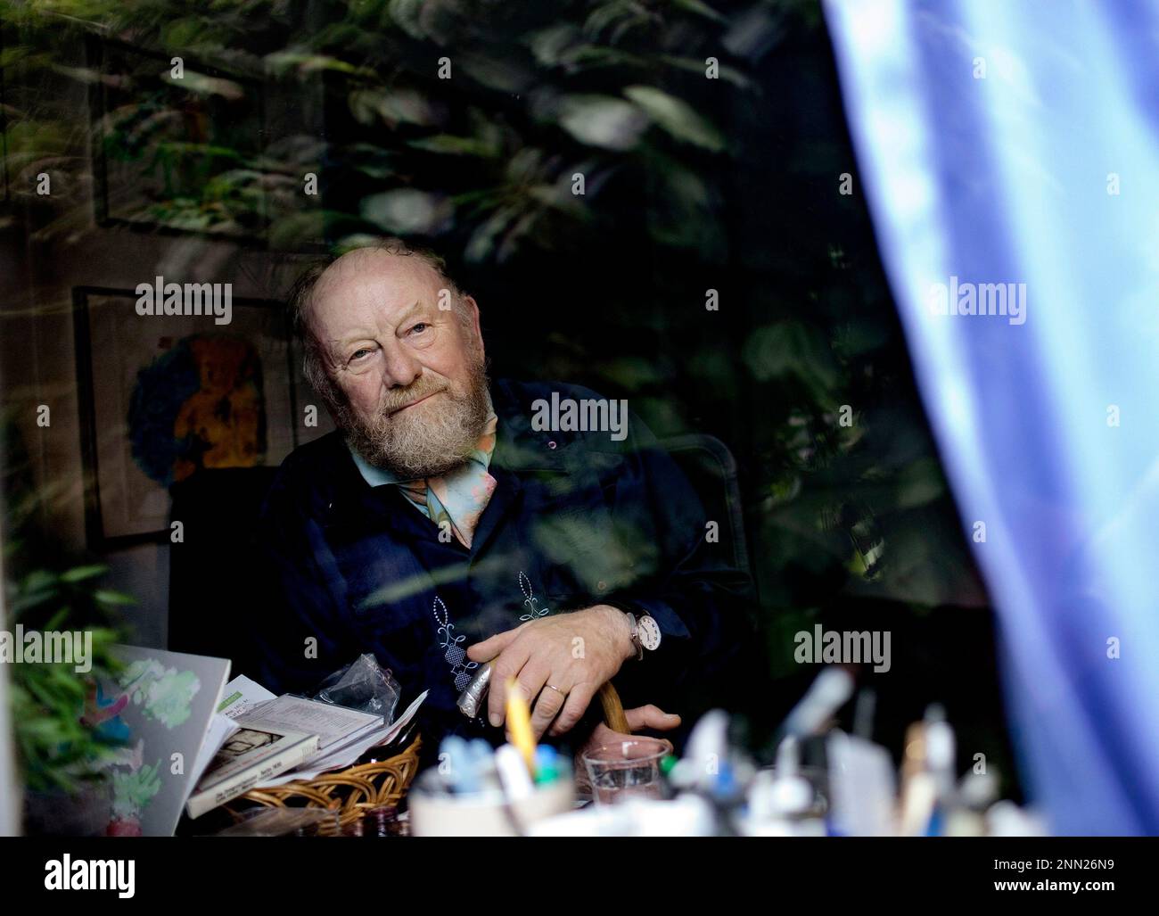 FILE - In this June 6, 2010 file photo, Danish cartoonist Kurt ...