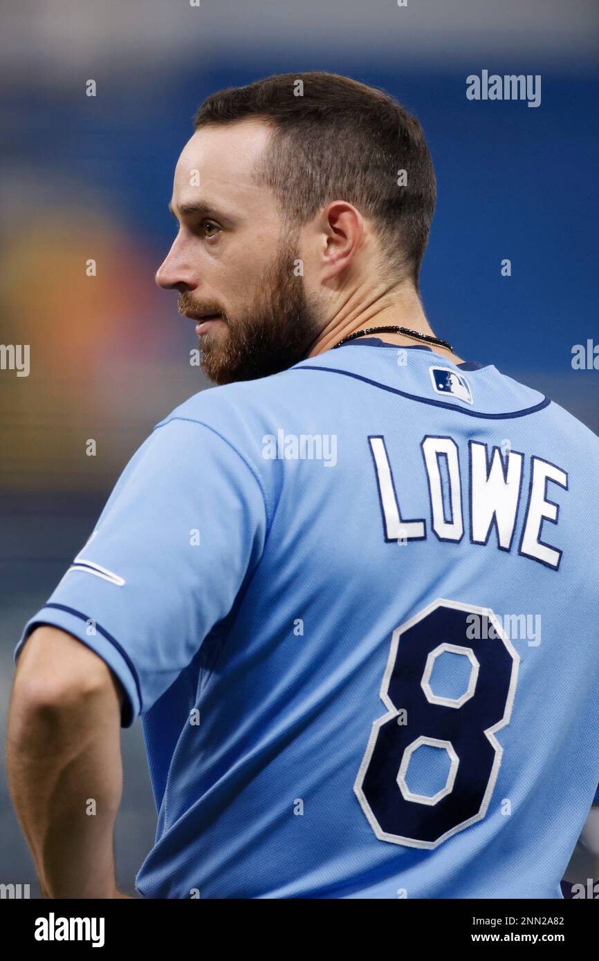 ST. PETERSBURG, FL - JULY 09: Tampa Bay Rays infielder Brandon Lowe (8 ...