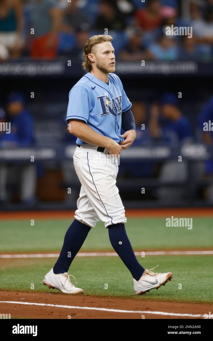 ST. PETERSBURG, FL - JULY 09: Tampa Bay Rays infielder Taylor Walls (6 ...