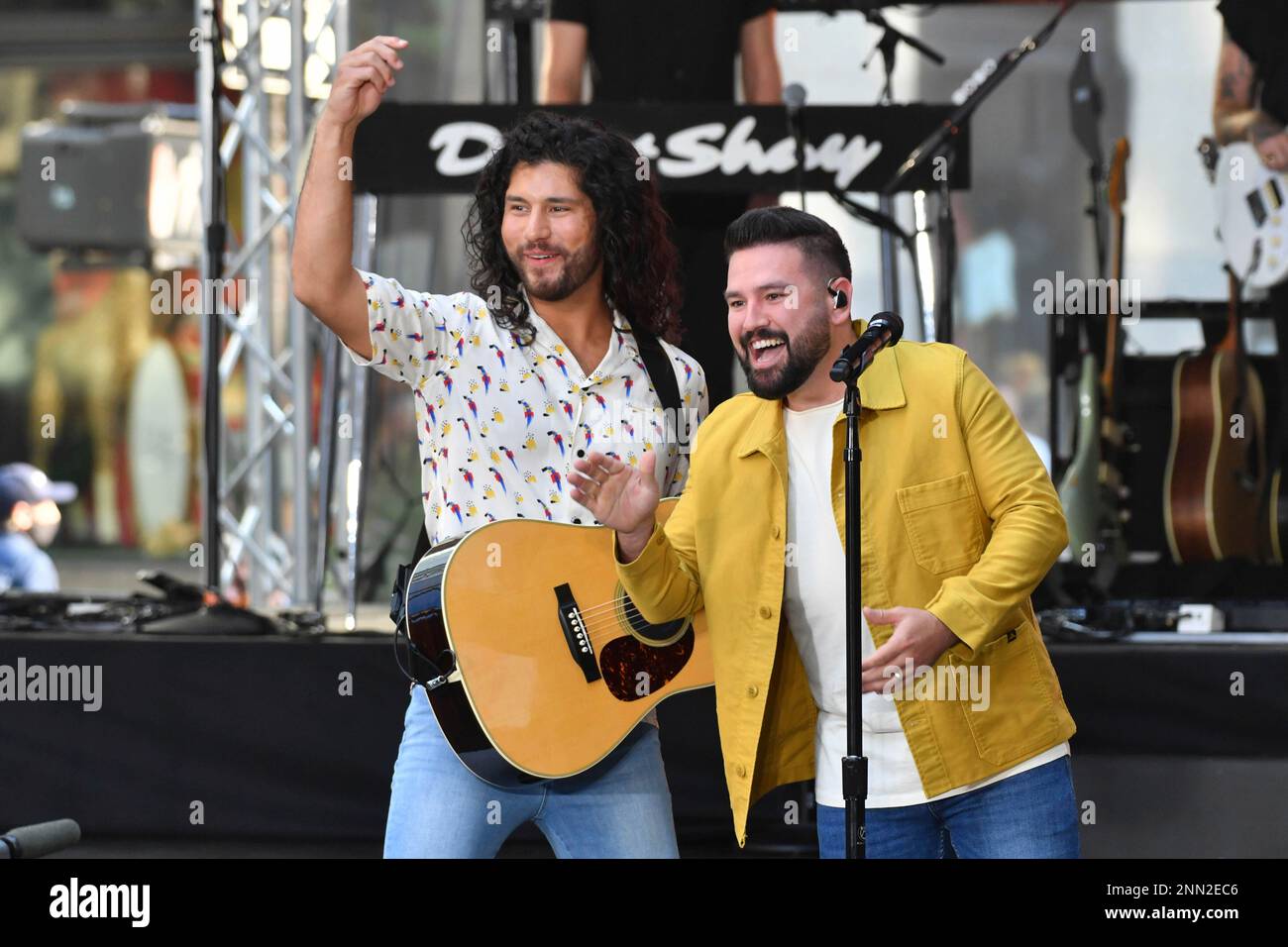 Photo by: NDZ/STAR MAX/IPx 2021 7/16/21 Dan Smyers and Shay Mooney of ...