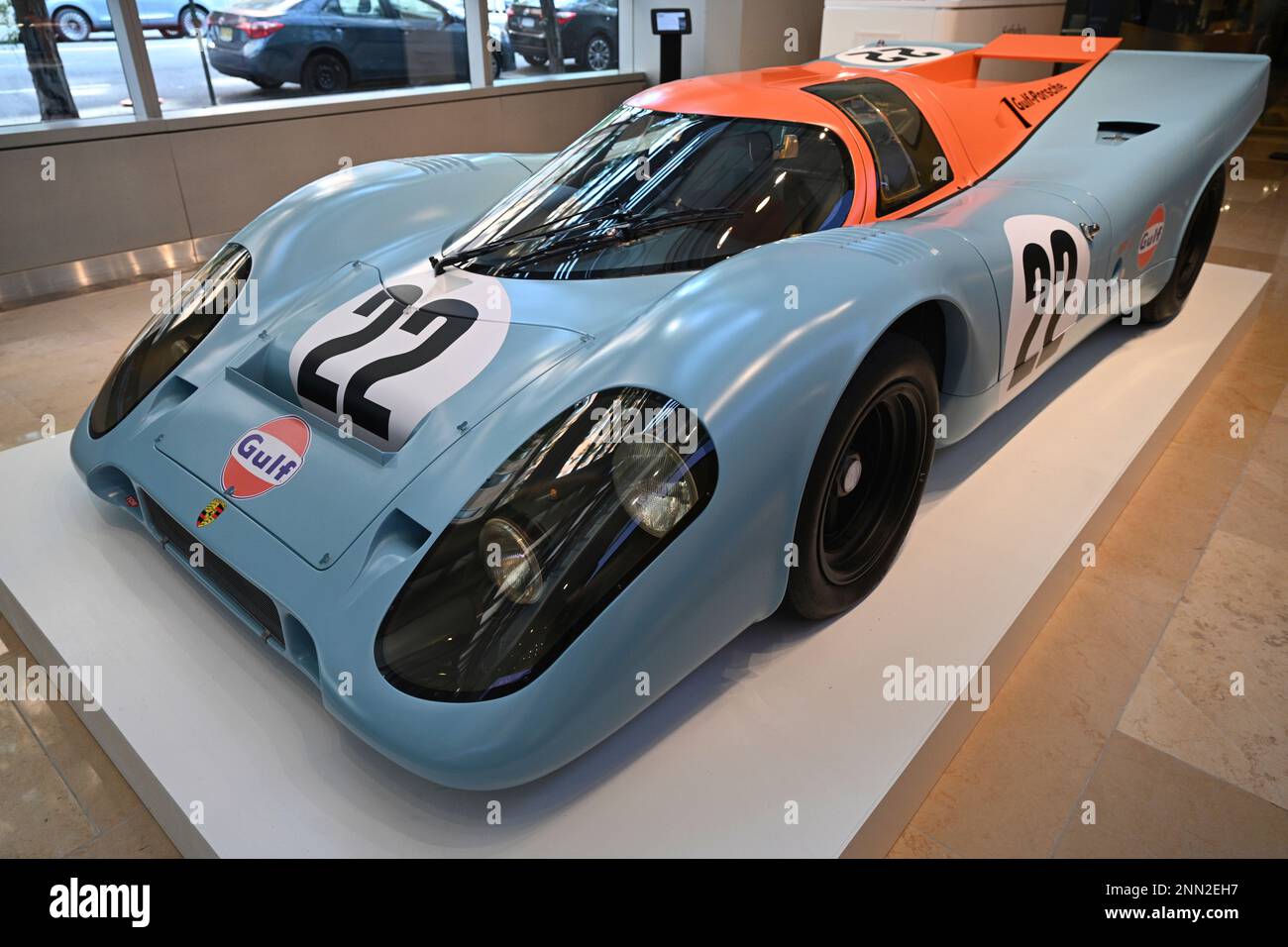 Photo by: NDZ/STAR MAX/IPx 2021 7/16/21 The 1970 Porsche 917 K From Steve McQueen's 'Le Mans' on ...