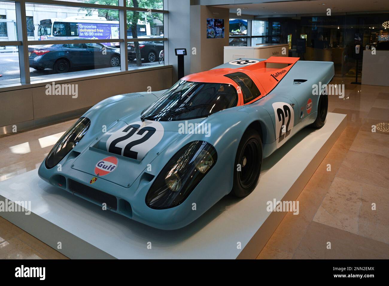 Photo by: NDZ/STAR MAX/IPx 2021 7/16/21 The 1970 Porsche 917 K From Steve McQueen's 'Le Mans' on ...
