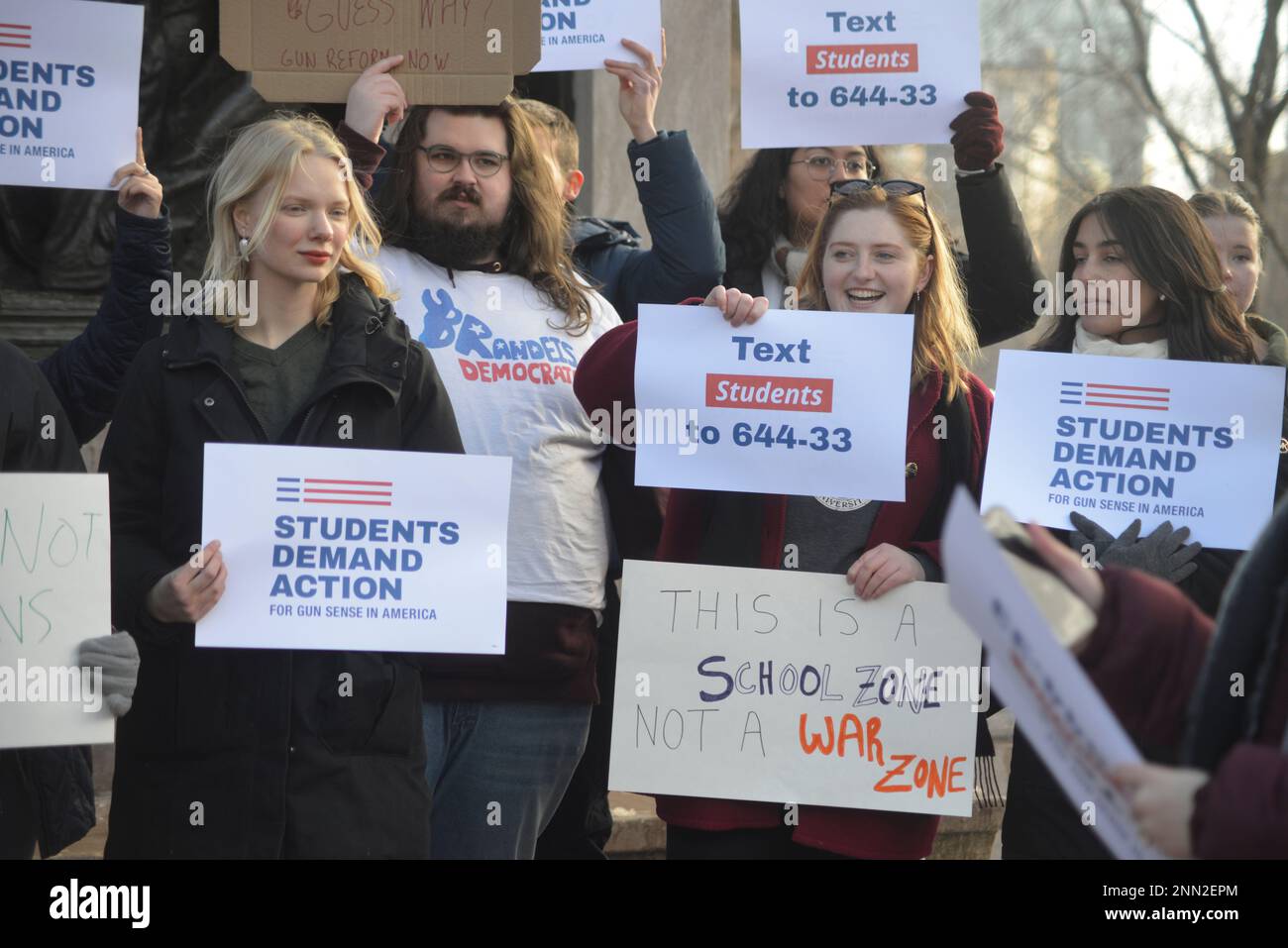 Boston, Massachusetts, USA. 25th Feb, 2023. Gun Violence Ellimination ...