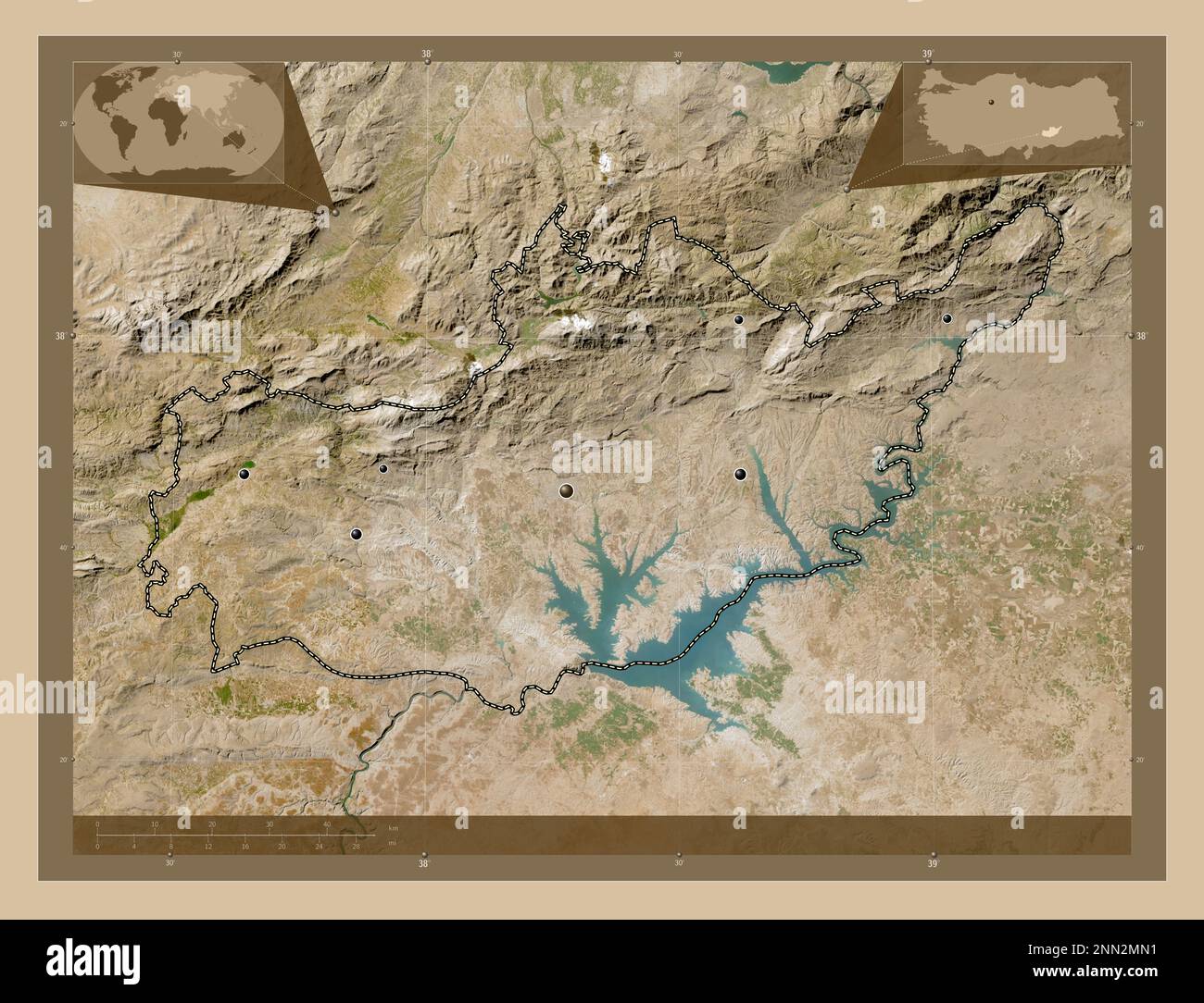Map of adiyaman hi-res stock photography and images - Alamy