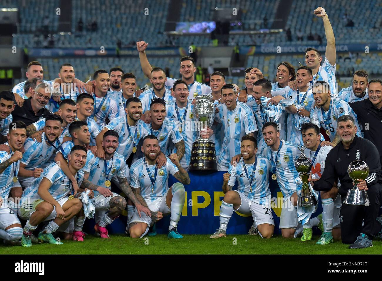 RJ - Rio de Janeiro - 07/10/2021 - COPA AMERICA 2021, FINAL, ARGENTINA ...
