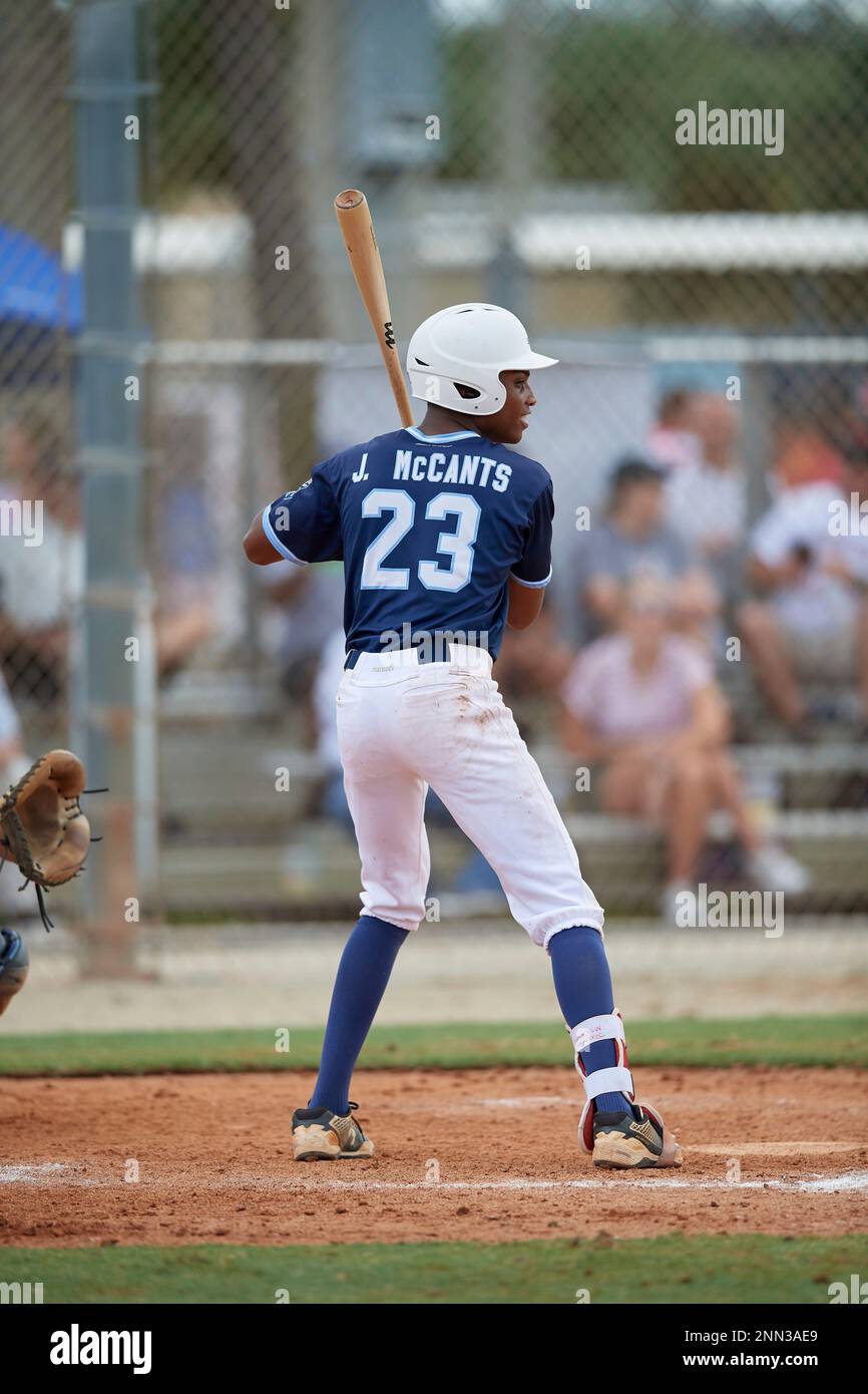 Jordan McCants (23) during the WWBA World Championship at the Roger ...