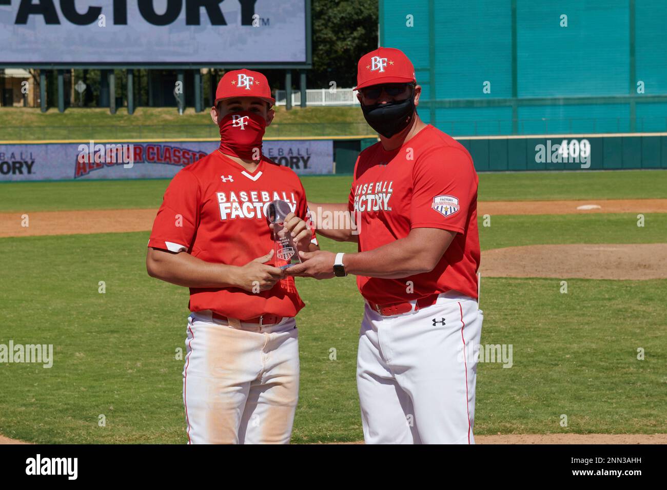 Alex Ulloa (8) receives the Most Valuable Player Award after the ...
