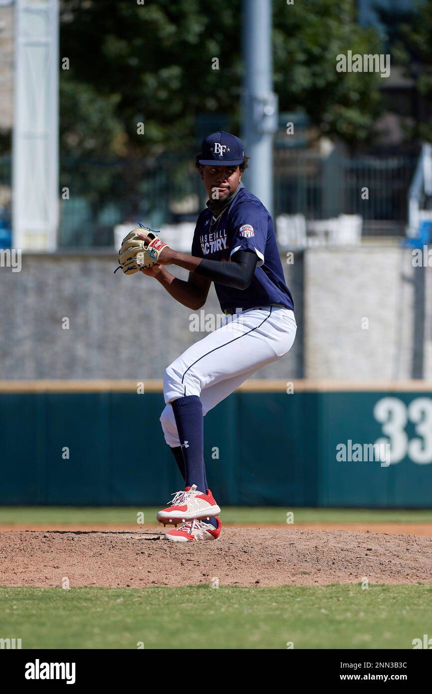 Pitcher James Wood (29) during the Baseball Factory All-Star Classic at ...