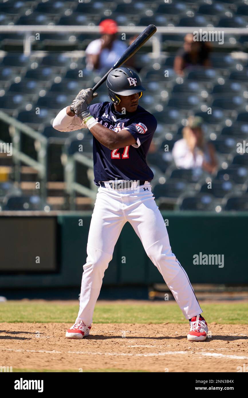 Elijah Green (27) bats during the Baseball Factory All-Star Classic at ...