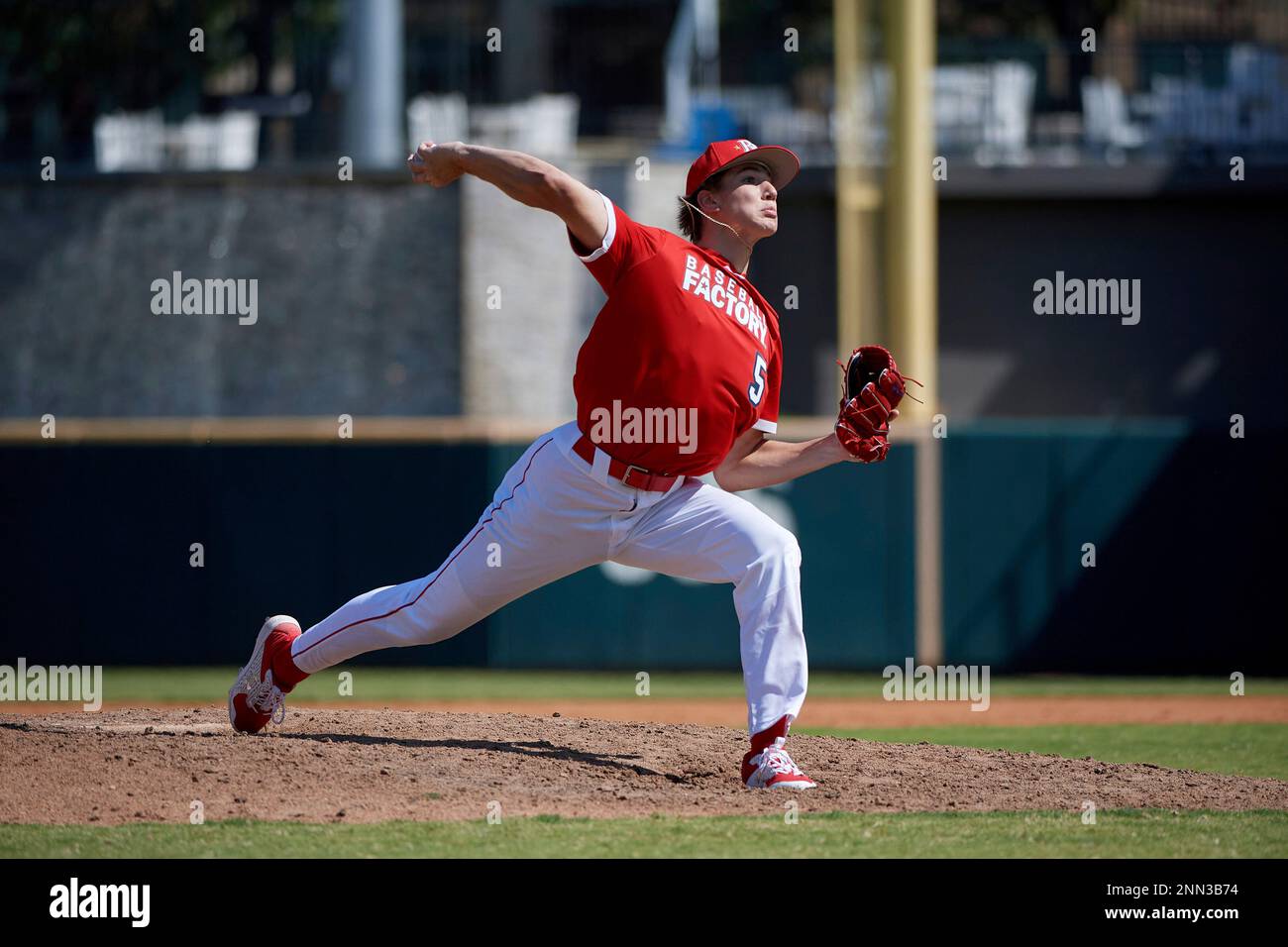 Pitcher Ben Kudrna (5) during the Baseball Factory All-Star Classic at ...