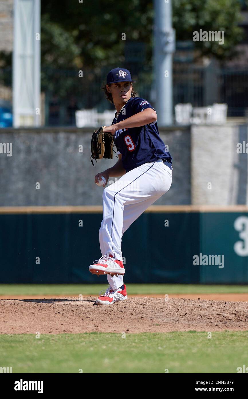 Pitcher Michael Morales (9) during the Baseball Factory All-Star ...