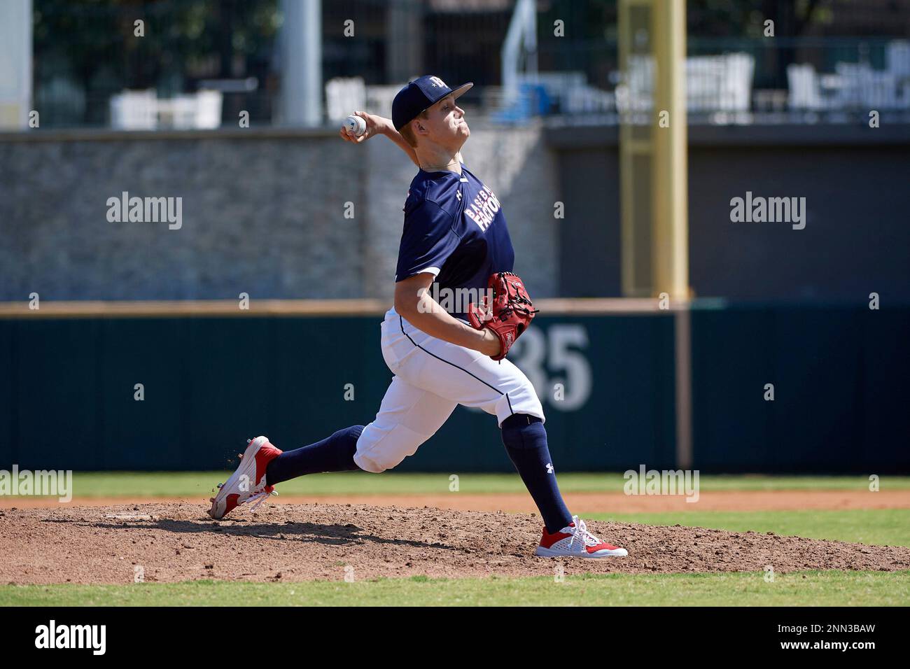 Pitcher Brock Selvidge (5) during the Baseball Factory All-Star Classic ...