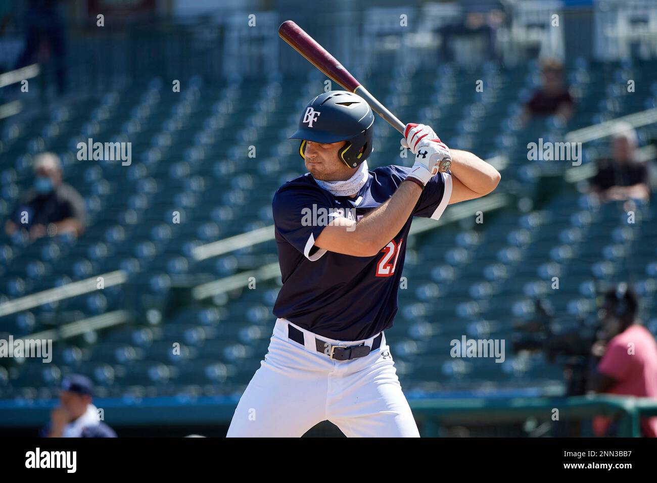 Camden Hayslip (21) bats during the Baseball Factory All-Star Classic ...