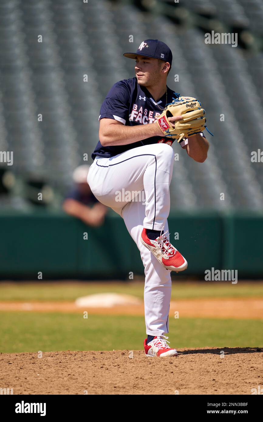 Pitcher Carter Holton (19) during the Baseball Factory All-Star Classic ...