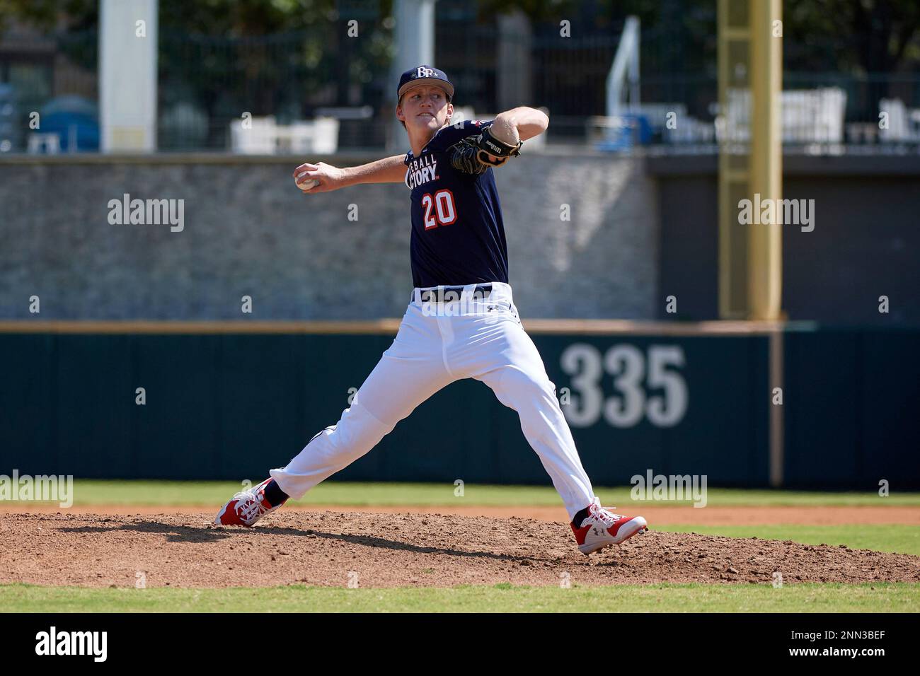 Pitcher Thatcher Hurd (20) during the Baseball Factory All-Star Classic ...