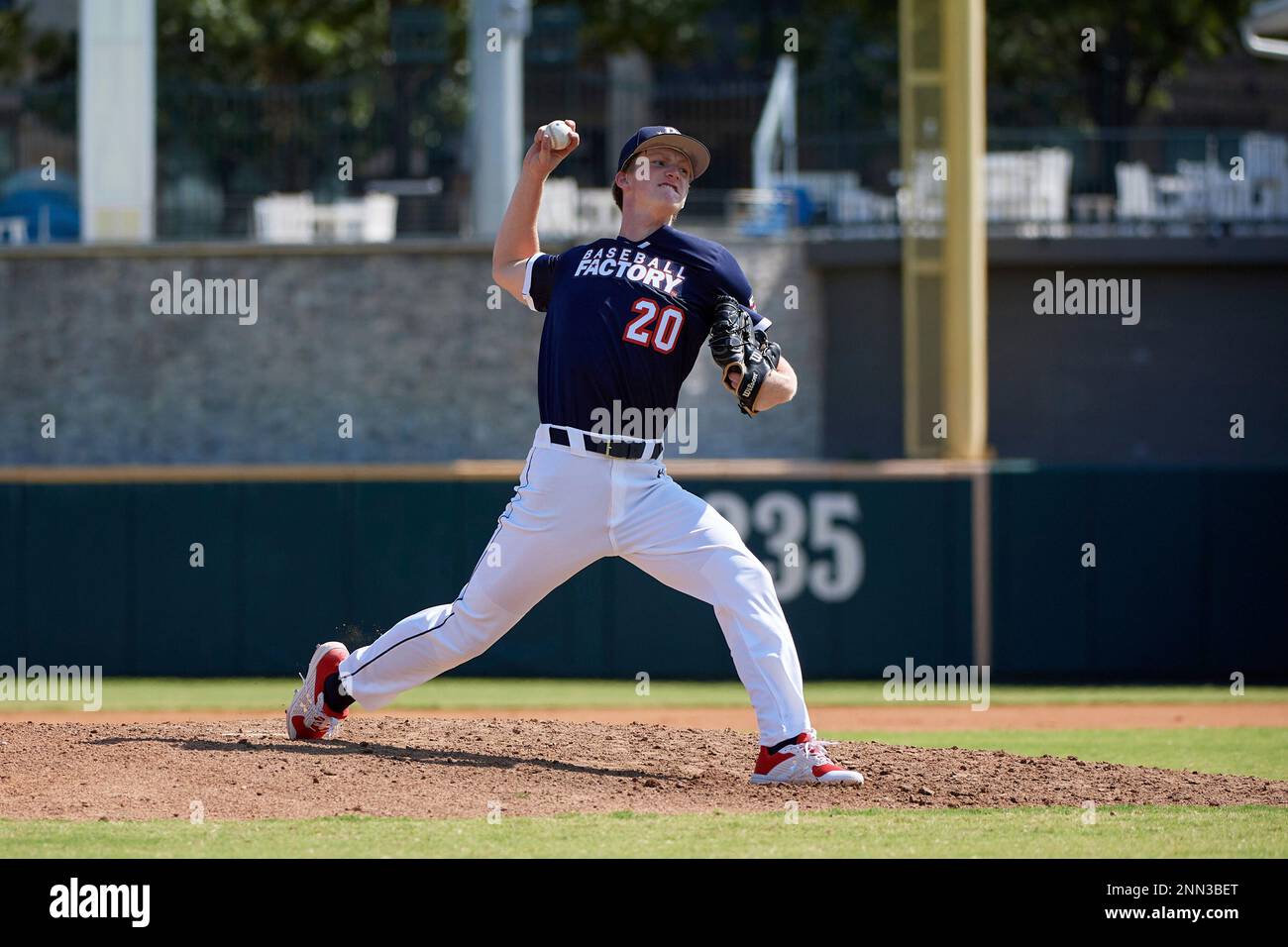 Pitcher Thatcher Hurd (20) during the Baseball Factory All-Star Classic ...