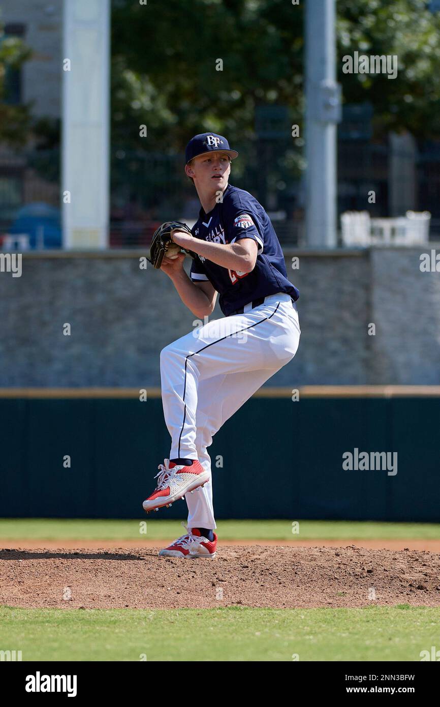 Pitcher Thatcher Hurd (20) during the Baseball Factory All-Star Classic ...