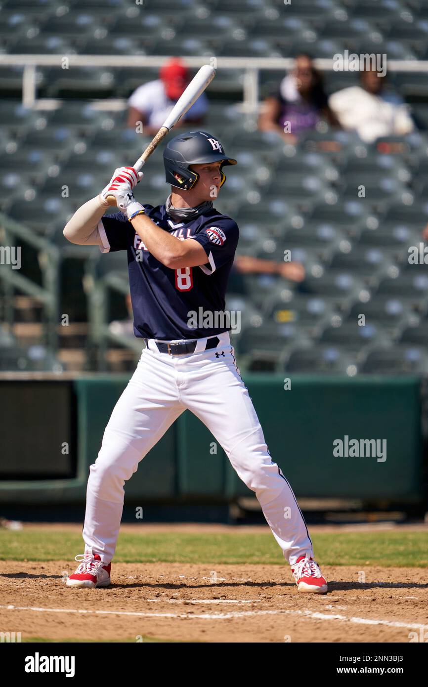 Cody Schrier (8) bats during the Baseball Factory All-Star Classic at ...