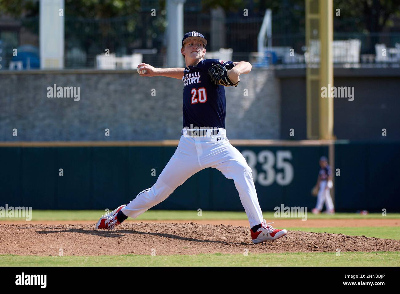 Pitcher Thatcher Hurd (20) during the Baseball Factory All-Star Classic ...