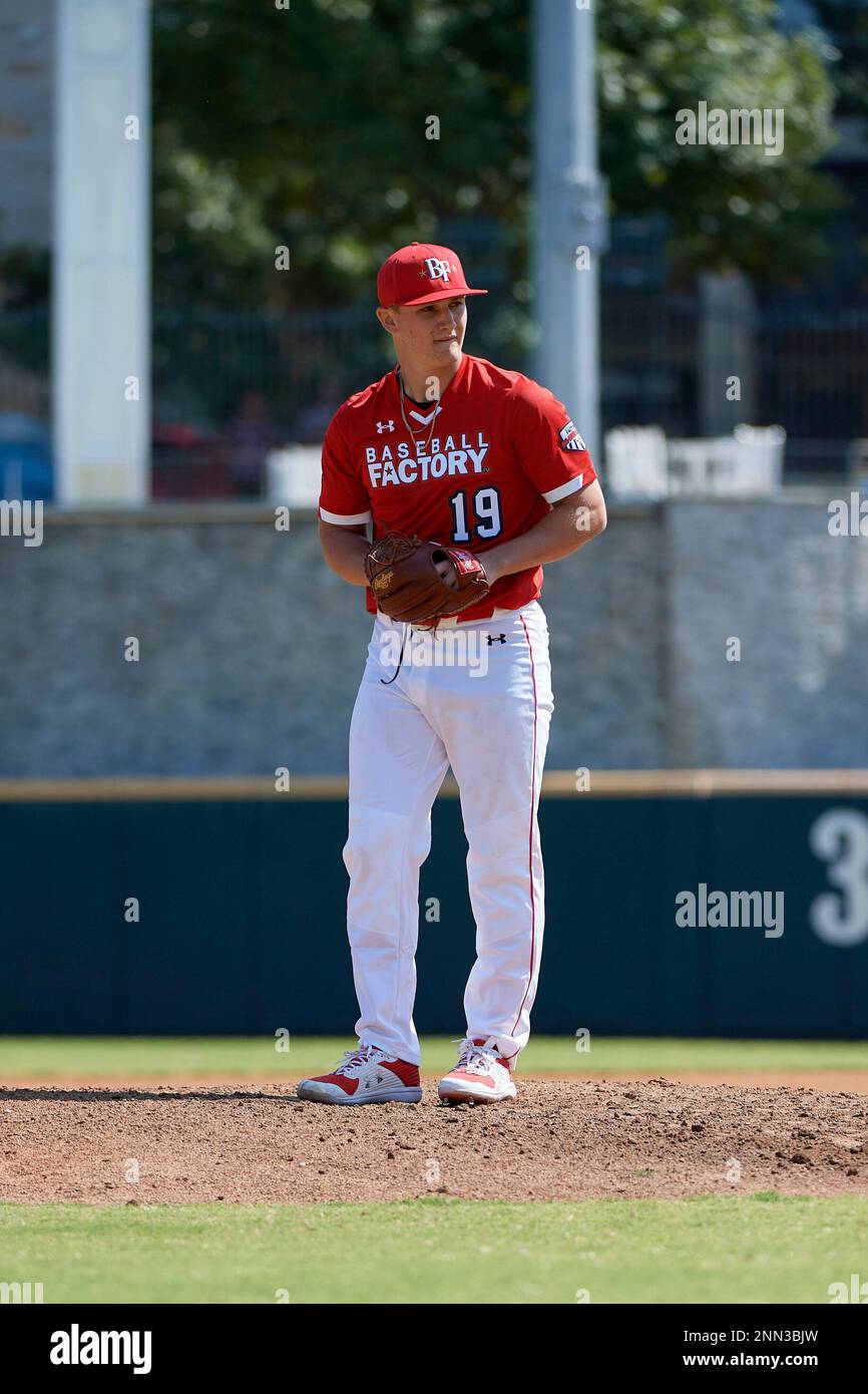Pitcher Calvin Ziegler (19) during the Baseball Factory All-Star ...