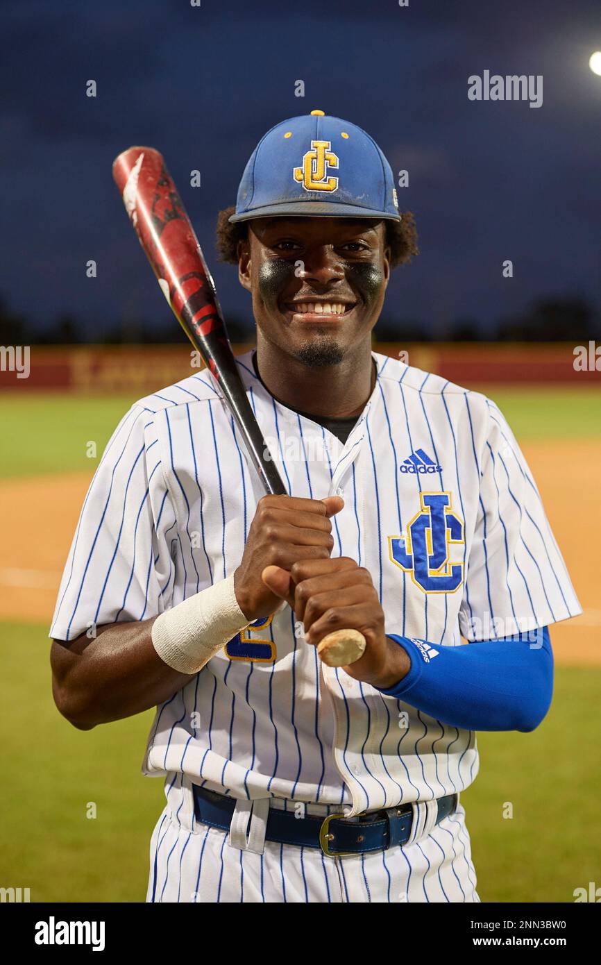 John Carroll Rams Jay Allen (2) poses for a photo after a High School ...
