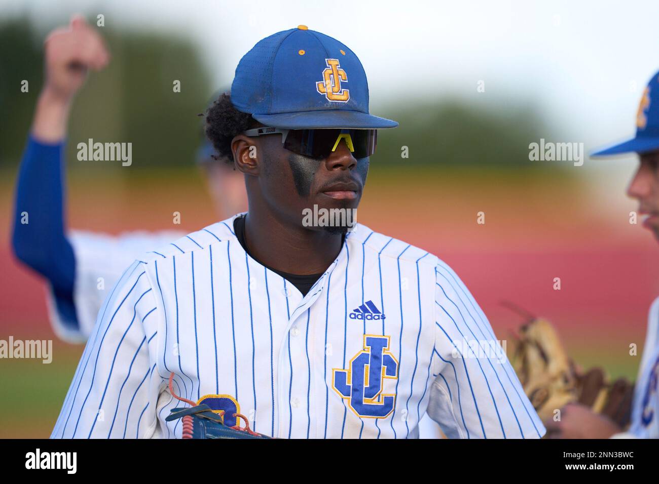 John Carroll Rams Jay Allen (2) before a High School game against the ...