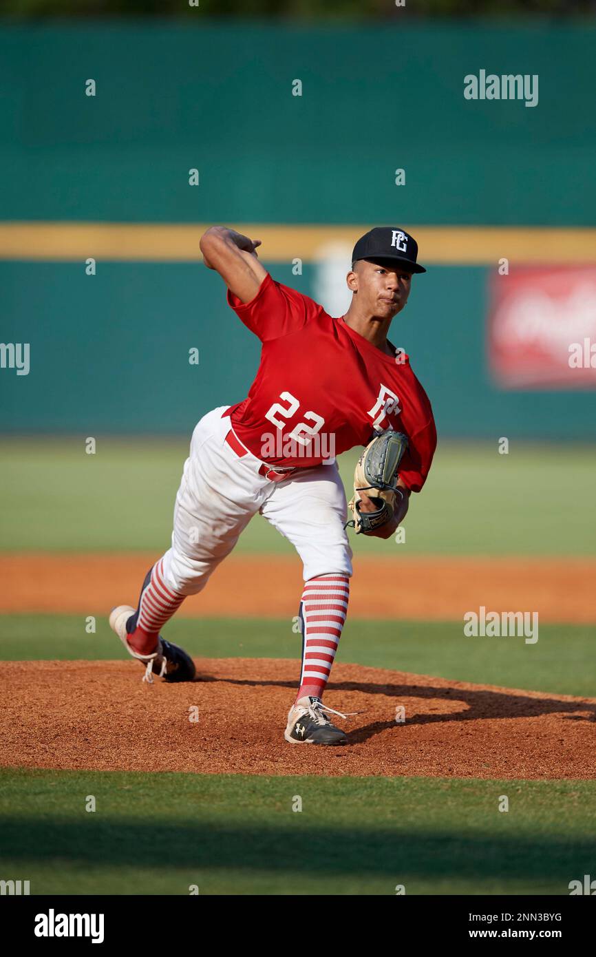 Braden Montgomery (22) of Madison Central High School in Madison, MS ...