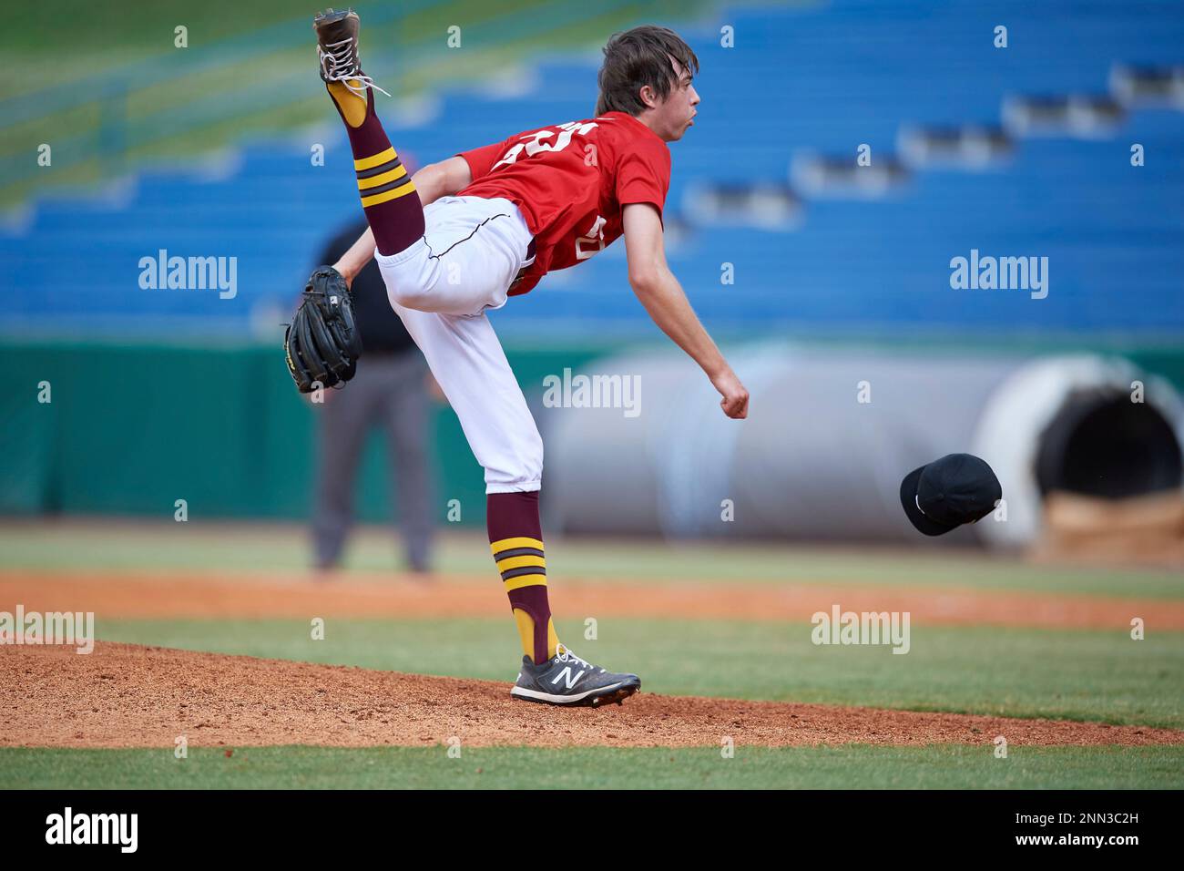 Eric Hammond (20) of Keller High School in Keller, TX during the ...