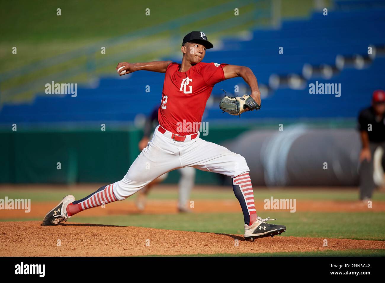Braden Montgomery (22) of Madison Central High School in Madison, MS ...