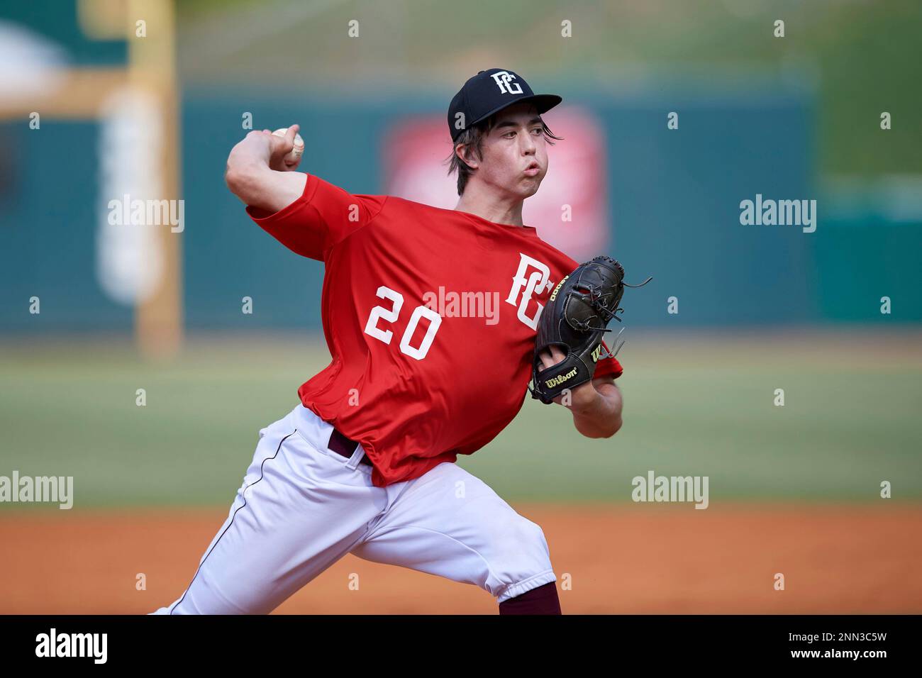 Eric Hammond (20) of Keller High School in Keller, TX during the ...