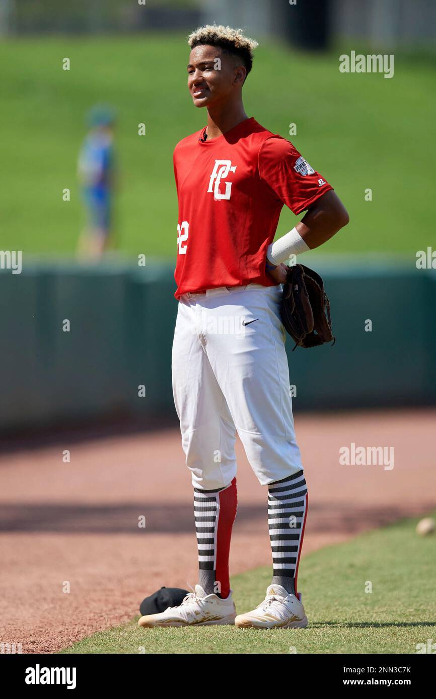 Braden Montgomery (22) of Madison Central High School in Madison, MS ...