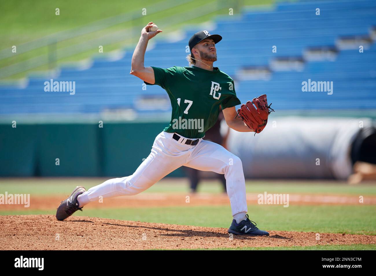 Ty Evans (17) of Lakeland Christian High School in Auburndale, FL ...