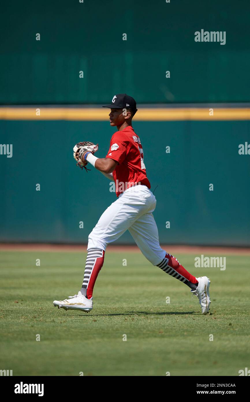 Braden Montgomery (22) of Madison Central High School in Madison, MS ...