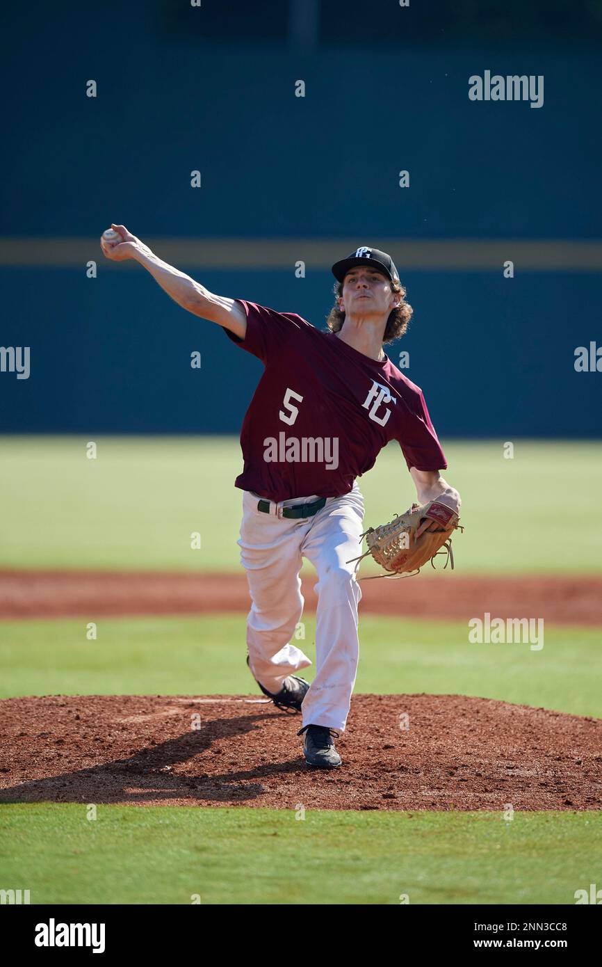 Peter Heubeck (5) of Gilman High School in Baltimore, MD during the ...
