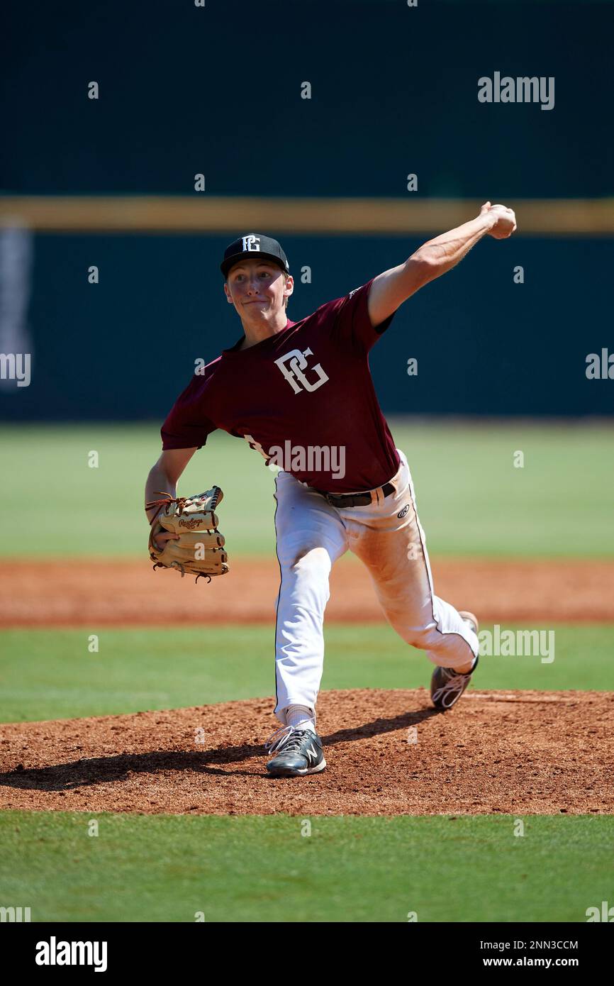 Drew Gray (3) of Belleville East High School in Swansea, IL during the ...