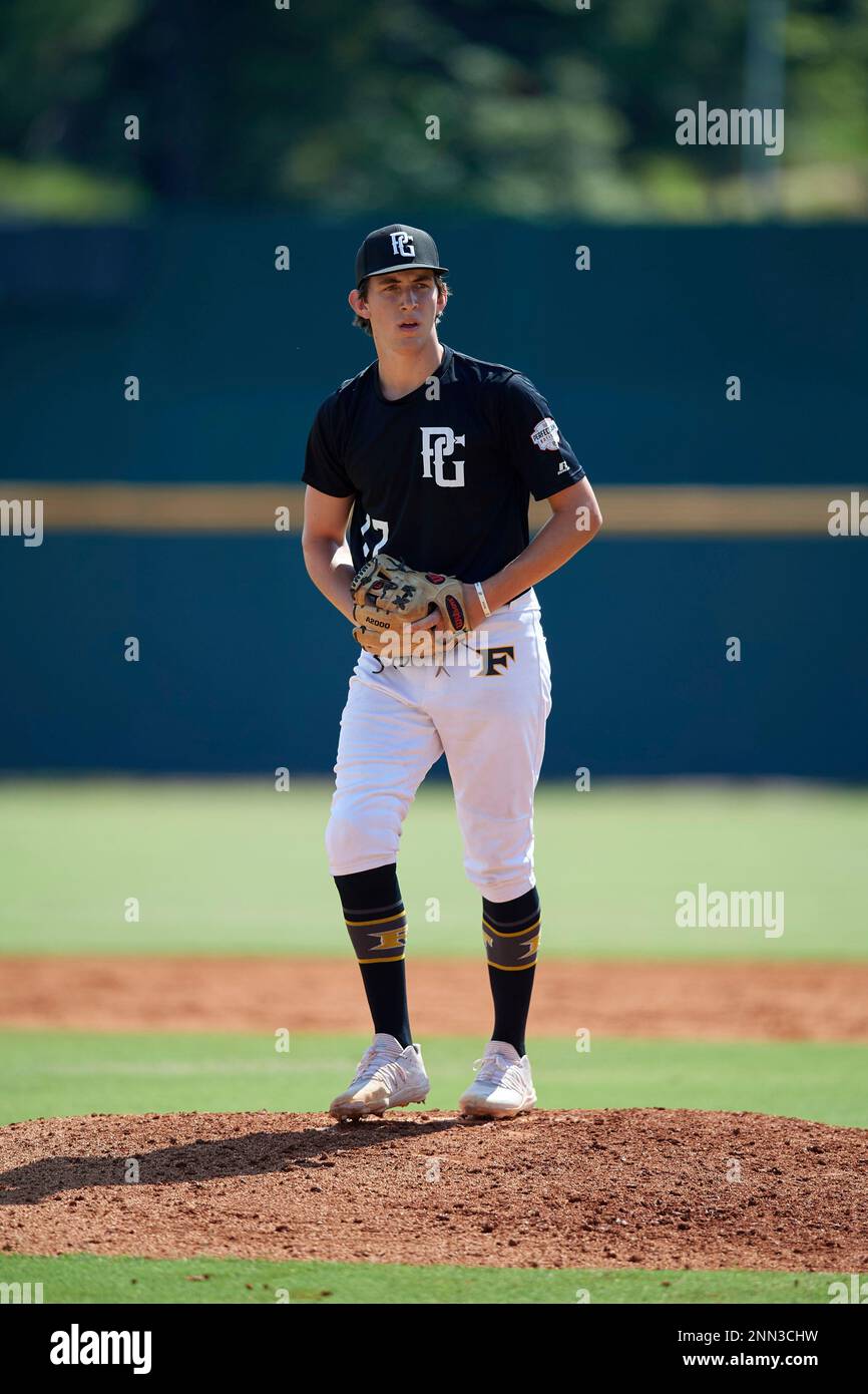 Jackson Baumeister (17) of The Bolles High School in Jacksonville, FL ...