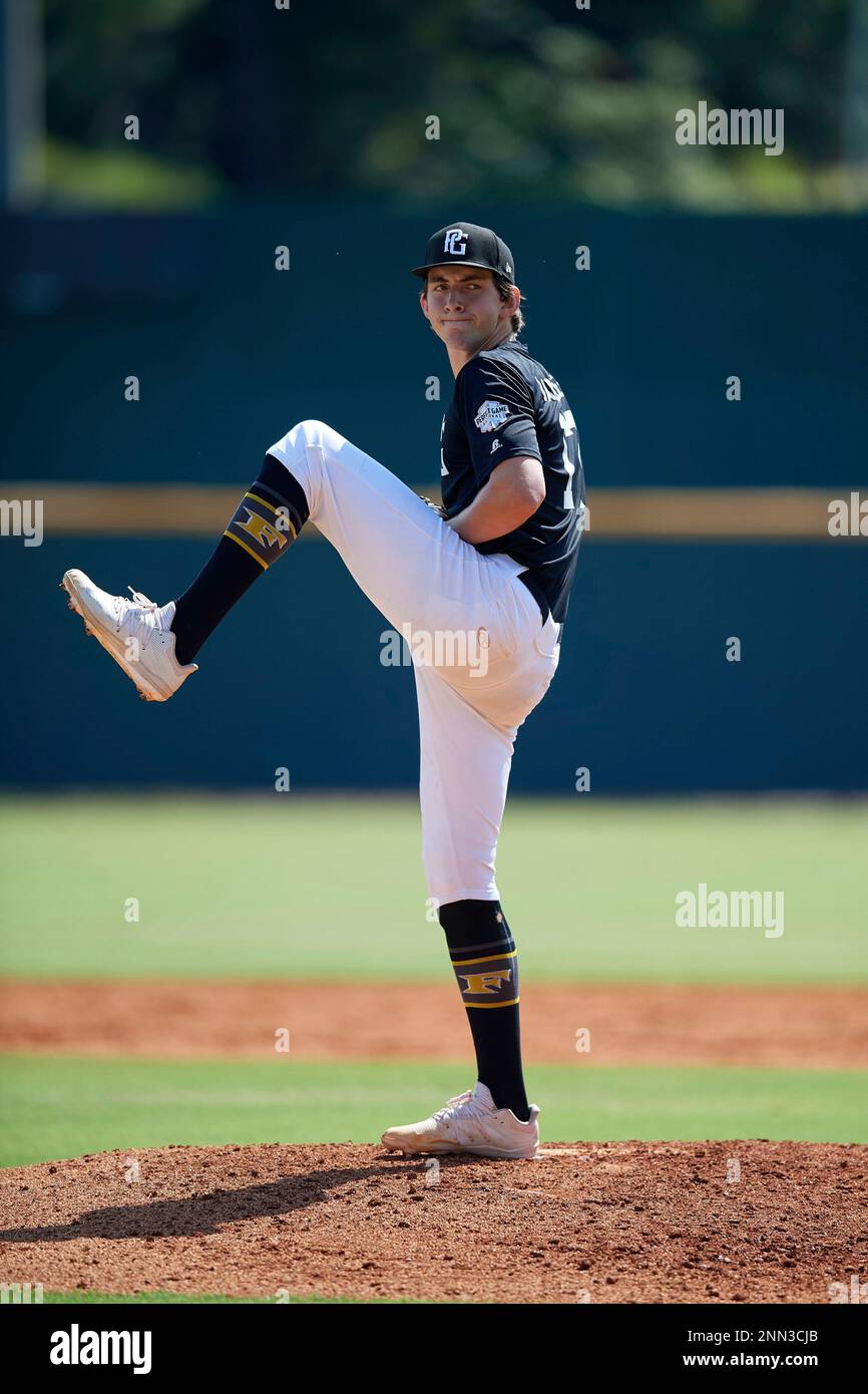 Jackson Baumeister (17) of The Bolles High School in Jacksonville, FL ...